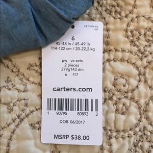 Carter's | Matching Sets | Nwt Carters Size 6 Jean Top Leggings Set ...